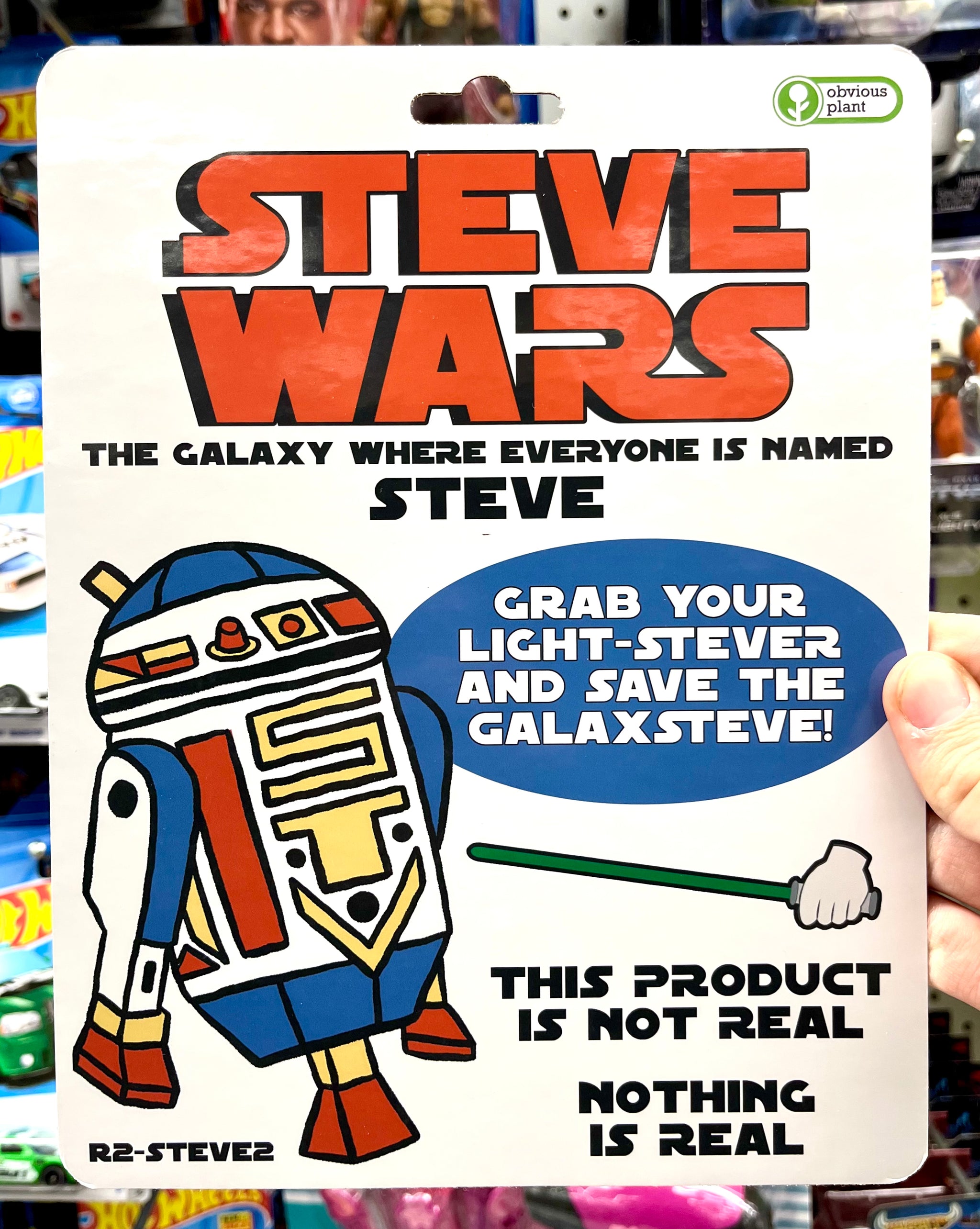 Steve Wars - The Galaxy Where Everyone is Named Steve – Obvious Plant