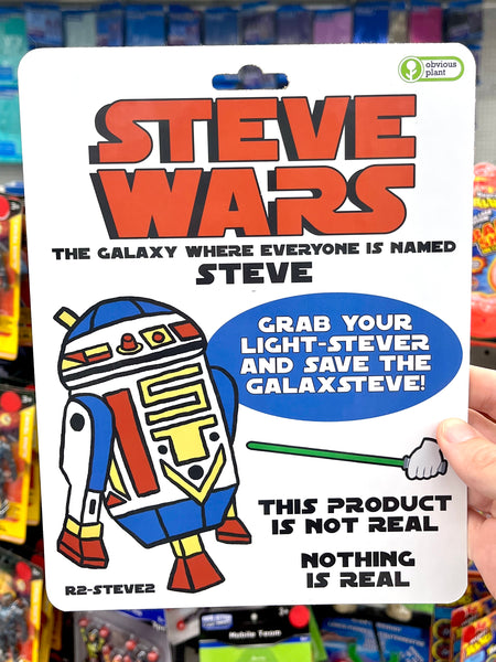 Steve Wars - The Galaxy Where Everyone is Named Steve – Obvious Plant
